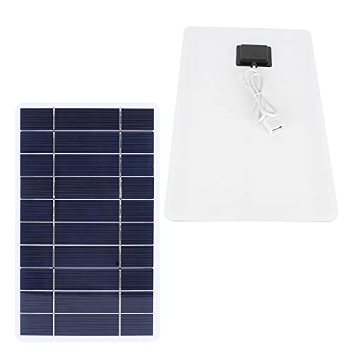 Solar Panel Solar Energy Module Outdoor Mobile Phone Charger 5V Solar Charging Board Power Supply 8W with Polycrystalline Charger Power Power Bank for Battery Charging Battery