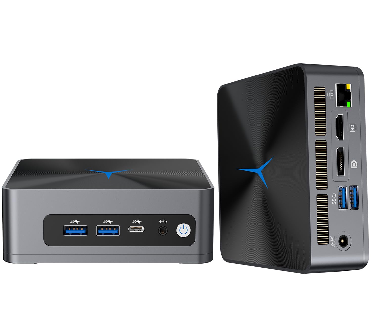 YLIMPC i5 Mini PC, Intel i5 10310U (Up to 4.4GHz) Windows 11 Pro,Mini Computer 16GB RAM 512GB NVMe SSD, Mini Desktop Computers,Support 4K UHD/WiFi2.4G+5G/BT5.0/Dual Display/USB 3.1/Auto Power On