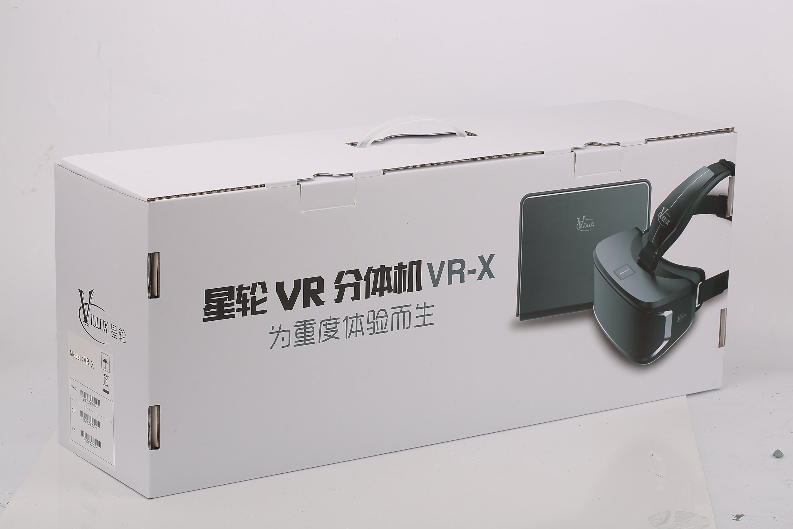 VIULUX VR-X All in One Virutal Reality Kit With Android Box and Gamepad for 3D games and 3D Personal VR Cinema
