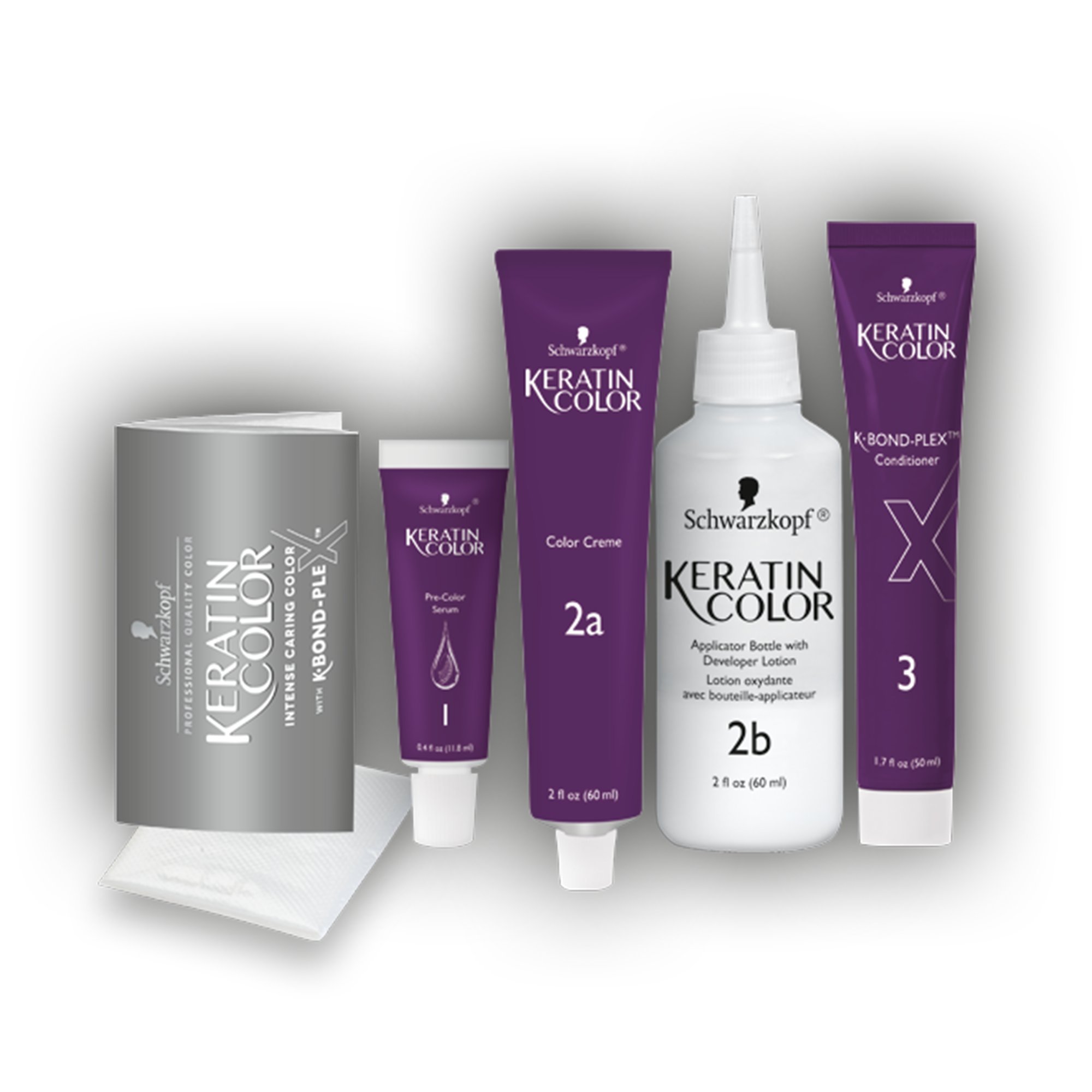 Schwarzkopf Keratin Color Care Lighteners Permanent Hair Color Cream, Light Blonde