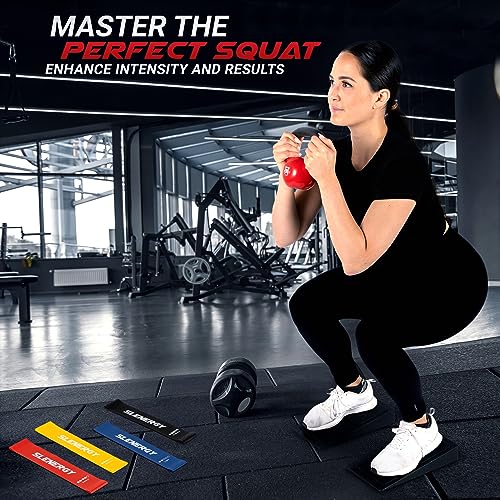 Take Pride in Deeper Squats β Perfect Form & Injury Reduction with Our Ergonomic, Non-Slip Squat Wedges + FREE Resistance Bands