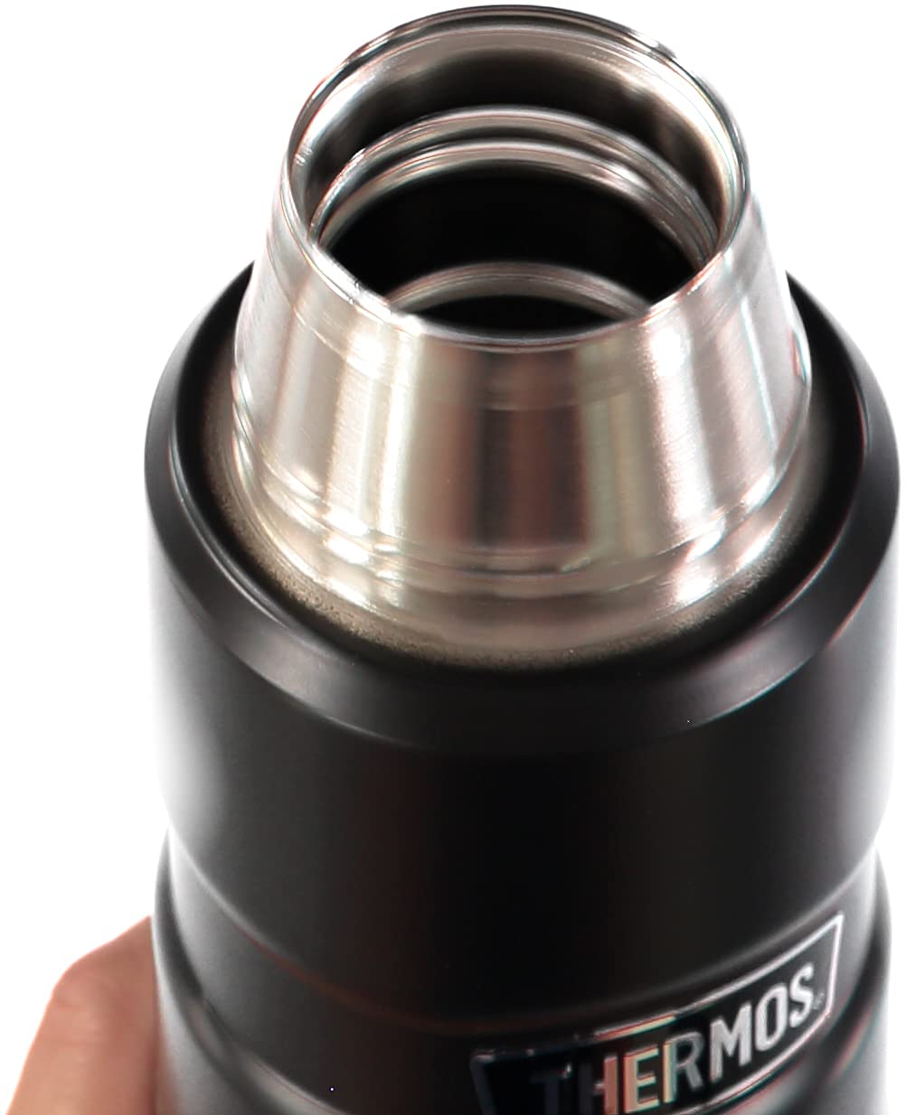 Thermos Vacuum-Insulated Compact Bottle (Matte Black)