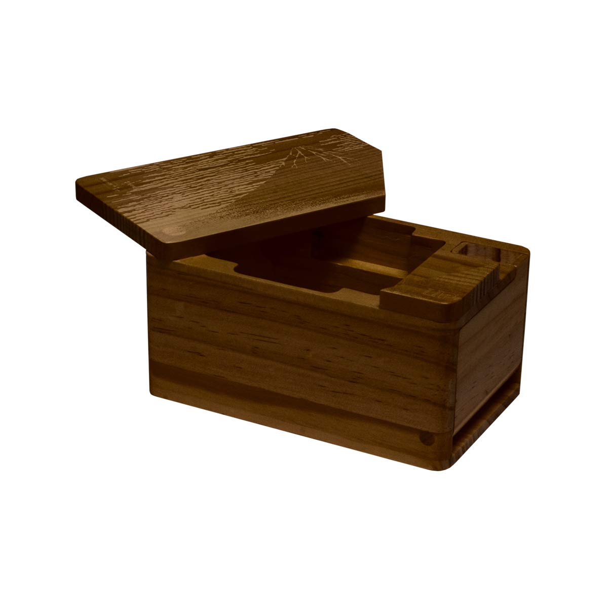Ultra Pro - Red Fuji - Hako Series Premium Wood Deck Box