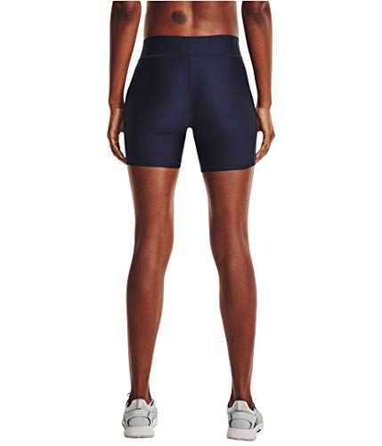 Under Armour Heatgear Armour Mid Rise Middy, Midnight Navy/White, Large