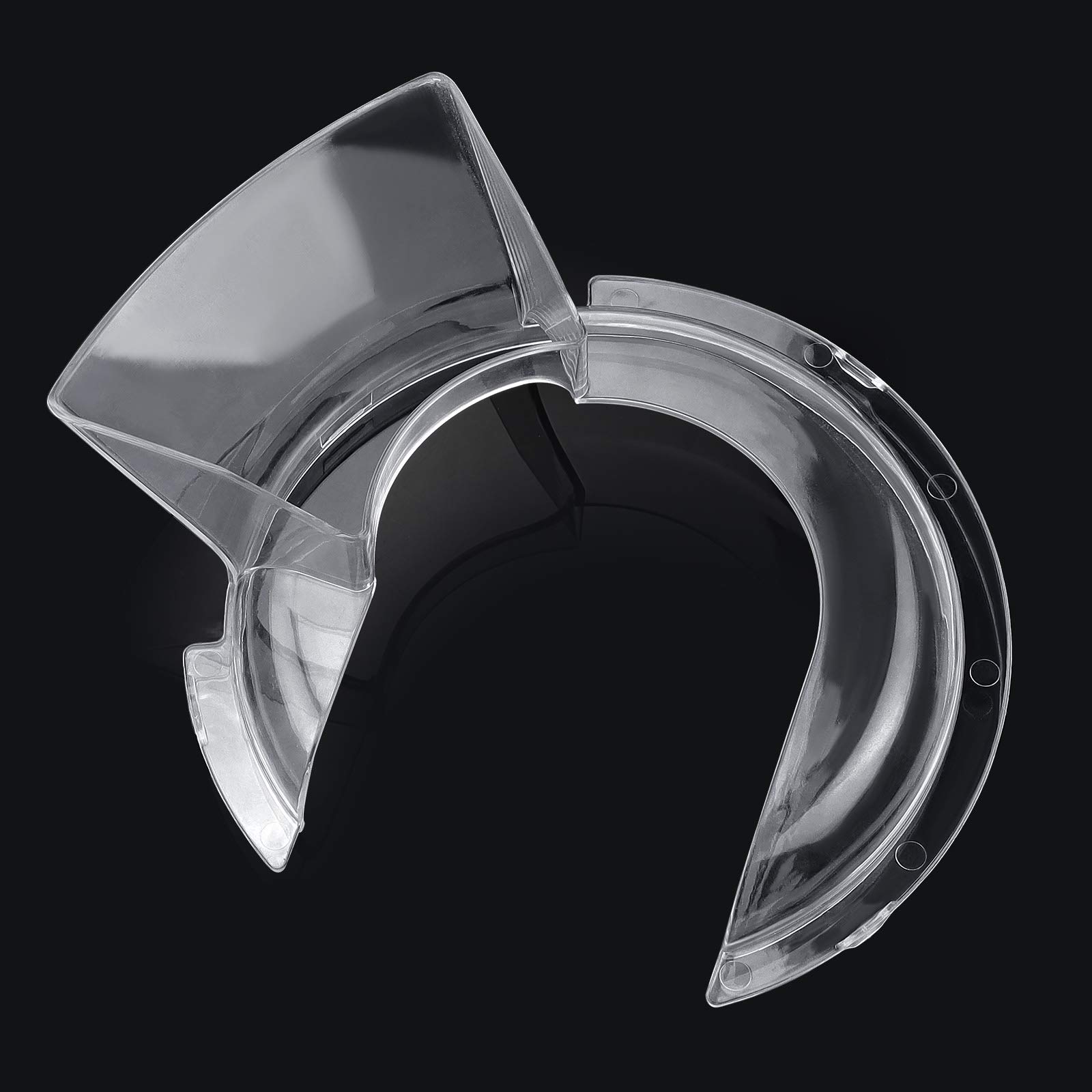 šš„šš§šššš KN1PS Mixer Pouring Shield with Snap Fit For Splash Guard Accessory of Kitchen 4.5&5 Quart Tilt-Head Stand Mixers or Kitchen Mixer Bowl,Replace W11298367 W11312468