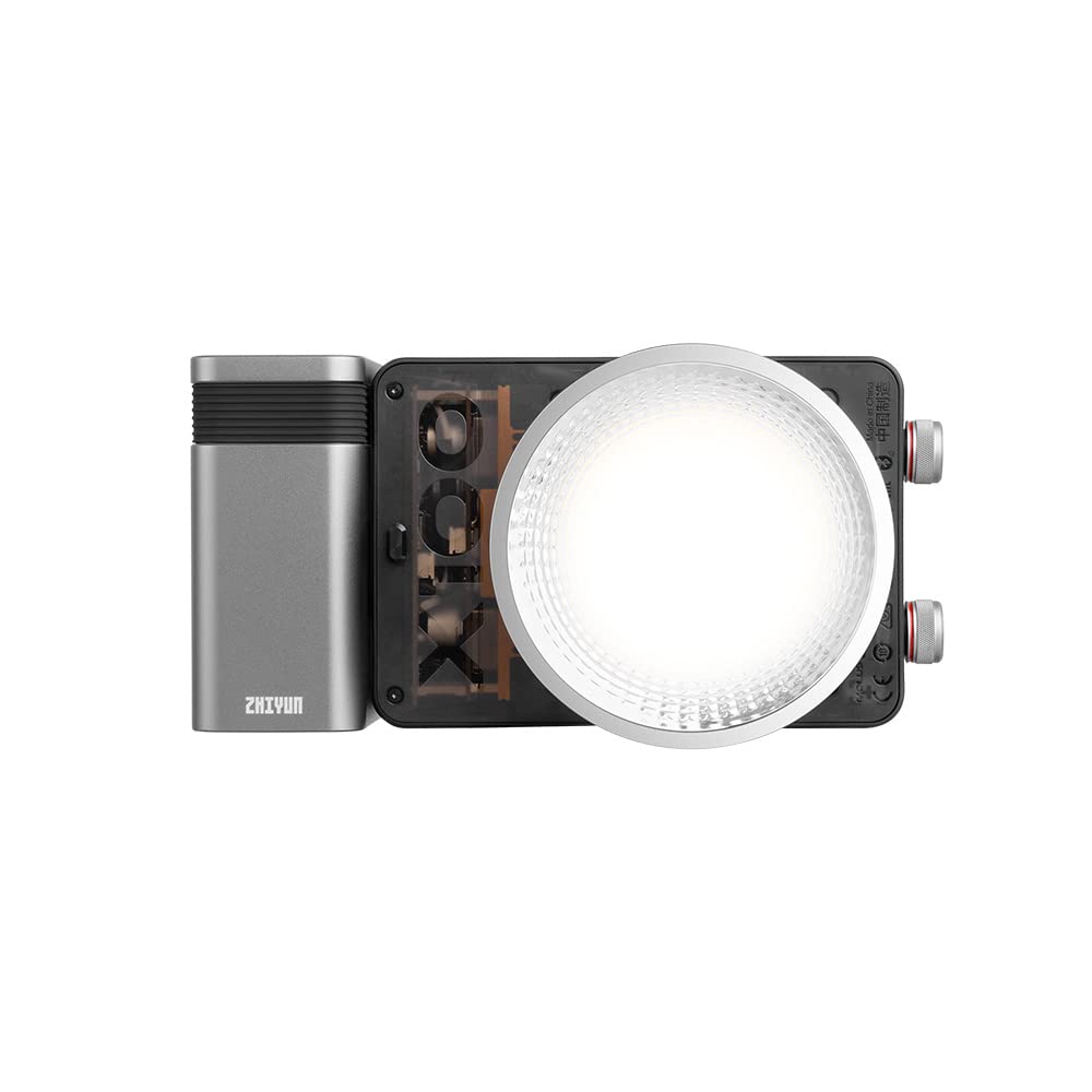 Zhiyun MOLUS X100 LED Video Light,Portable 100W 2700K-6500K CRI 95+ TLCI 97+ with Bluetooth App Brightness Control,PRO