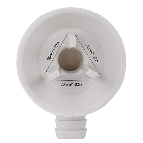 TUWEI Air Conditioning Drain Nozzle Drain Spout Unit Air Conditioner Connector for Daikin for Elbow Piping Nozzle Pipe Nozzle Pipe Adapter Connector Adapter