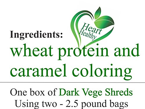 Vege Shreds Dark, Veggie Shreds, Veggie Meat (7 ounce package)