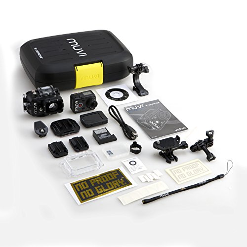 Veho Muvi K-Series K-2 Pro 4k Wi-Fi Handsfree Camera, 12MP