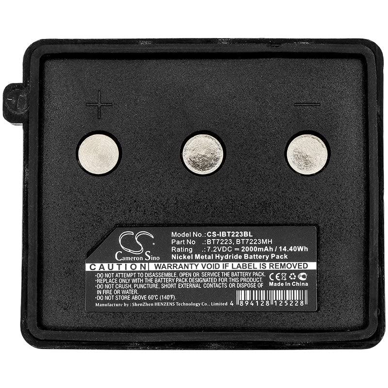 VI VINTRONS Battery Replacement Compatible for ITOWA Beton, Combi, Compact, Setval,