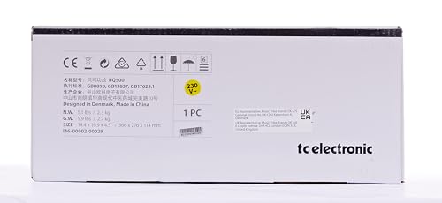 TC Electronic THRUST BQ500 500 Watt Portable Bass Head with Mosfet Preamp and Thrust Compressor