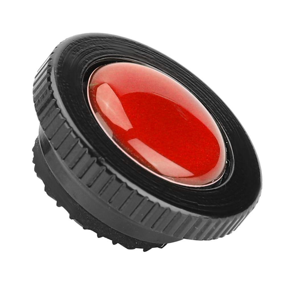 XinwoerMini Aluminium Alloy Round Quick Release Plate for Compact Action Tripod,Easy to Use(Red)