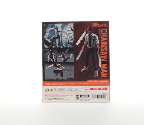 TAMASHII NATIONS - Chainsaw Man - Chainsaw Man, Bandai Spirits S.H.Figuarts Action Figure