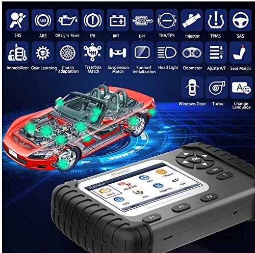 VIDENT iAuto 702 Pro Multi-applicaton Service Diagnostic Tool Support ABS/SRS/EPB/DPF Update to 19 Maintenances 3 Years Free Update Online