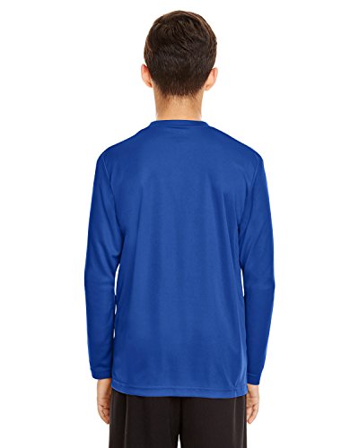 Team 365 Youth Zone Performance Long-Sleeve T-Shirt M SPORT ROYAL