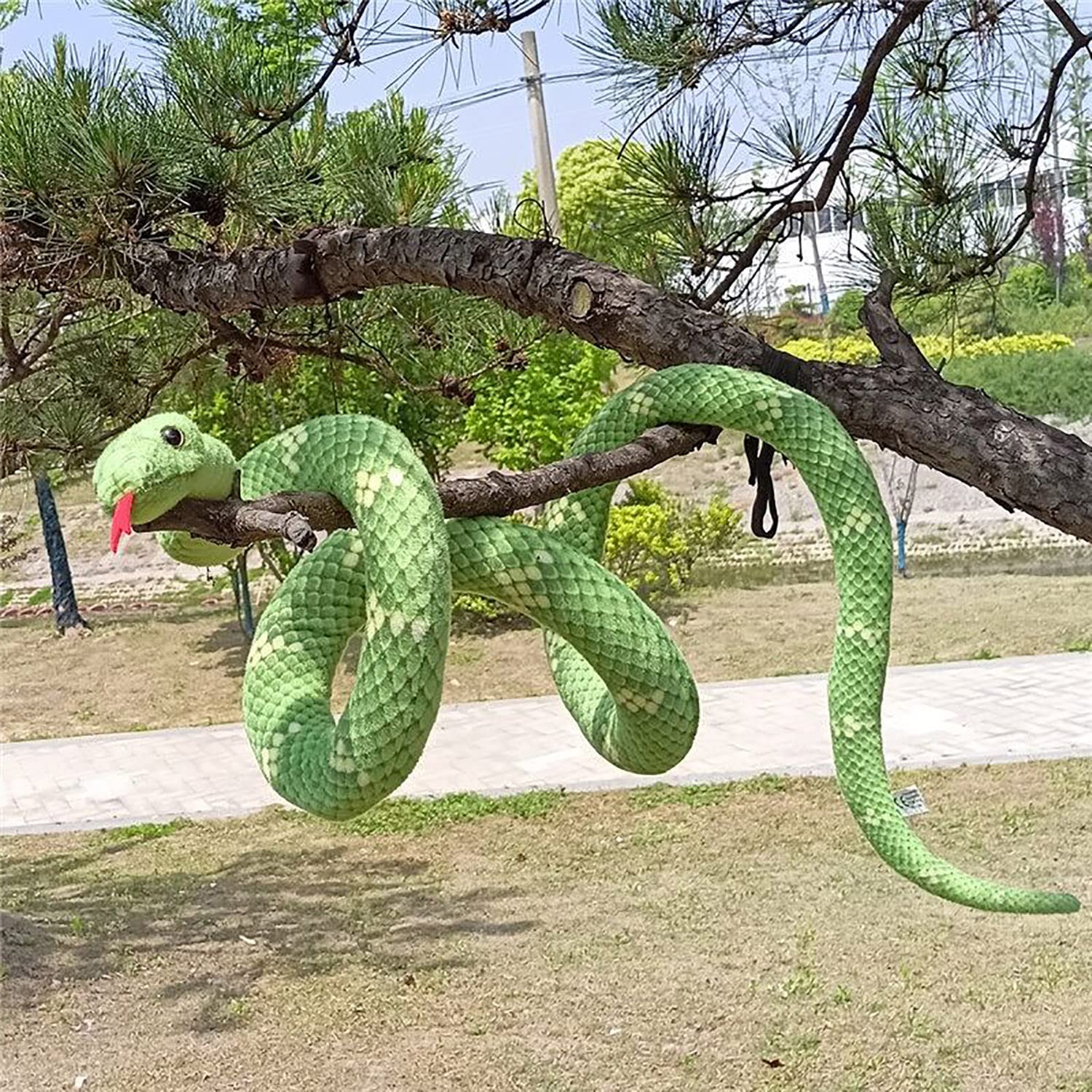YUKOUQIAN Snake Stuffed Animal Snake Plush Toy 75 inch Gift for Girls Boys Christmas (snake)