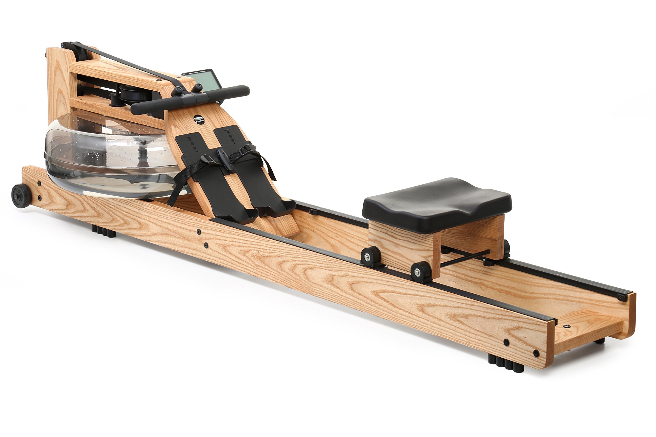 WaterRower Ash Rowing Machine with S4 Monitor | USA MADE | Original Handcrafted Erg Machine for Home Use & Gym | Best Warranty