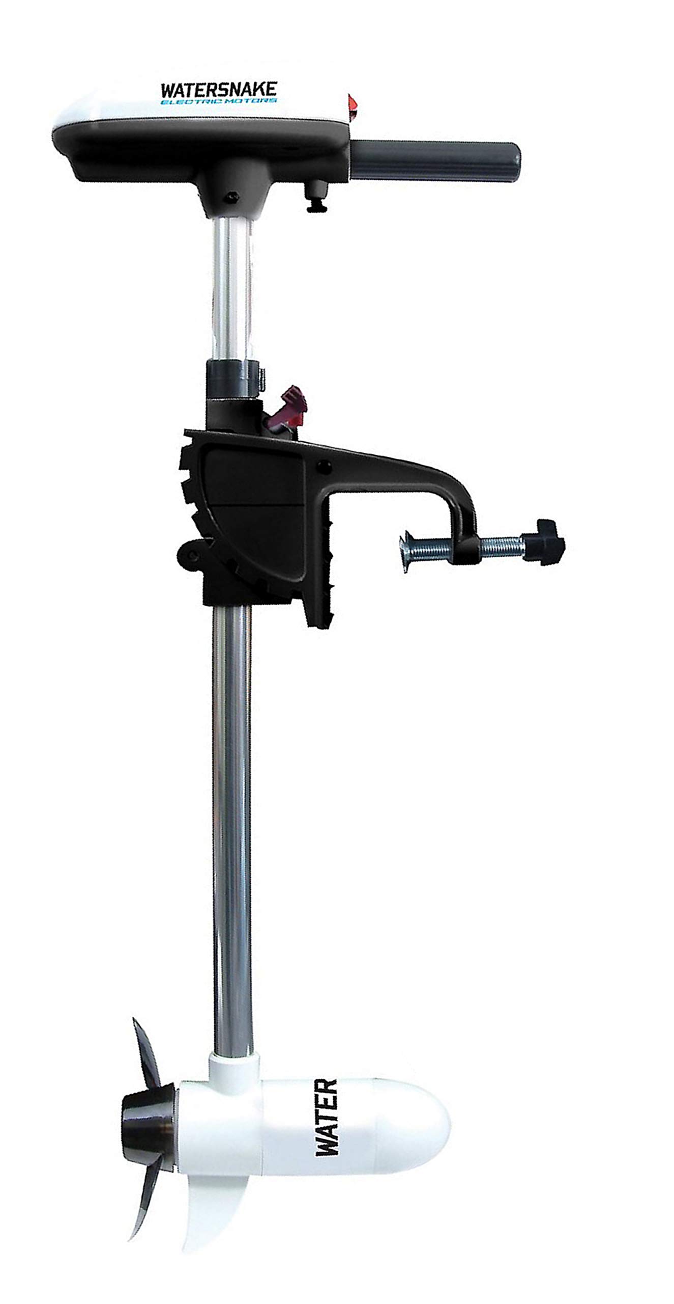Watersnake T18 ASP - 18 Pound Thrust 12v Electric Saltwater Trolling Motor with Transom Mount