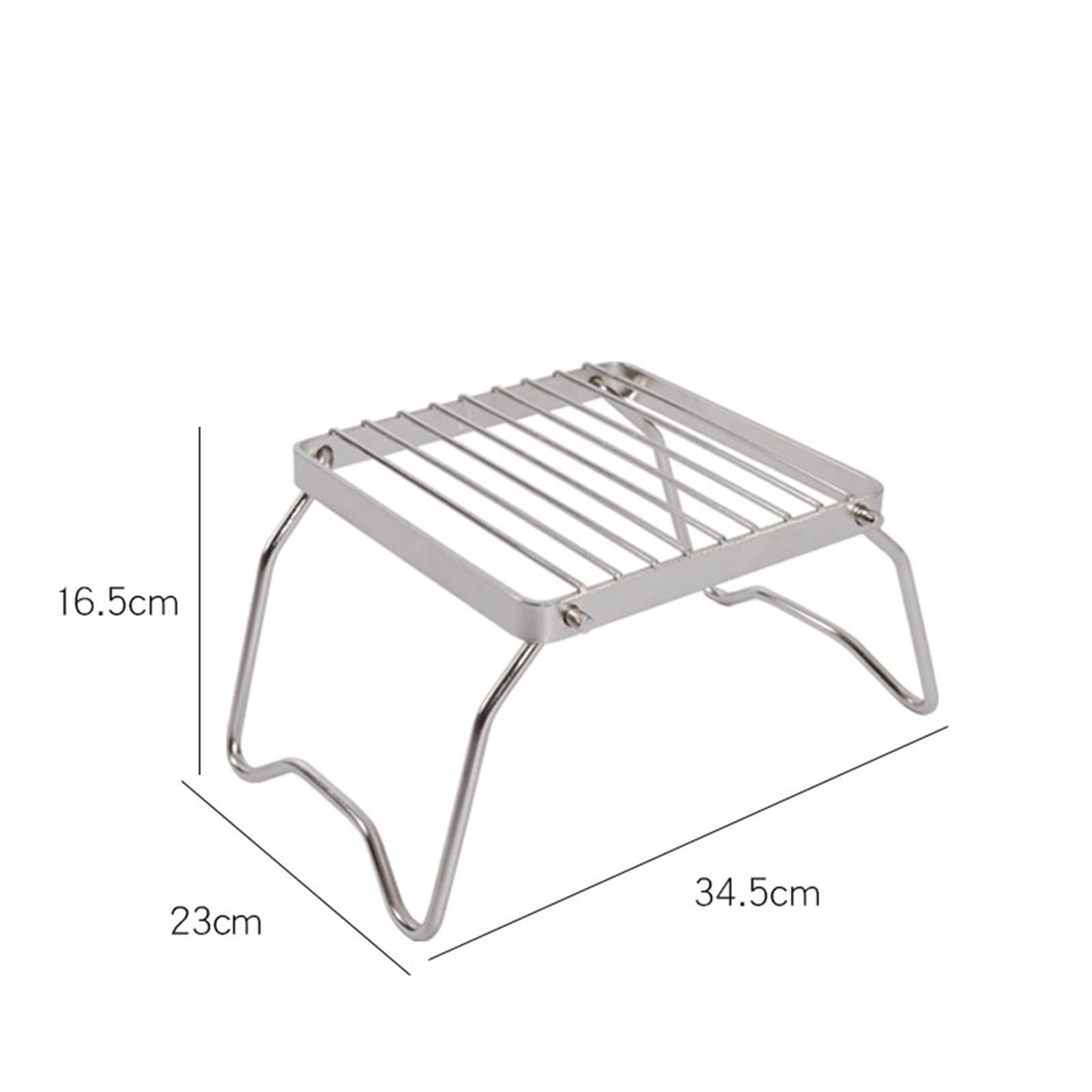 TAMYID Charcoal Grills, Mini Pocket BBQ Grill Portable Stainless Steel BBQ Grill Folding Grill Barbecue Accessories For Home Park Use For Park Camping