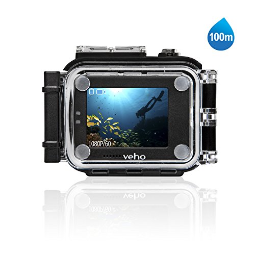 Veho Muvi K-Series K-2 Pro 4k Wi-Fi Handsfree Camera, 12MP