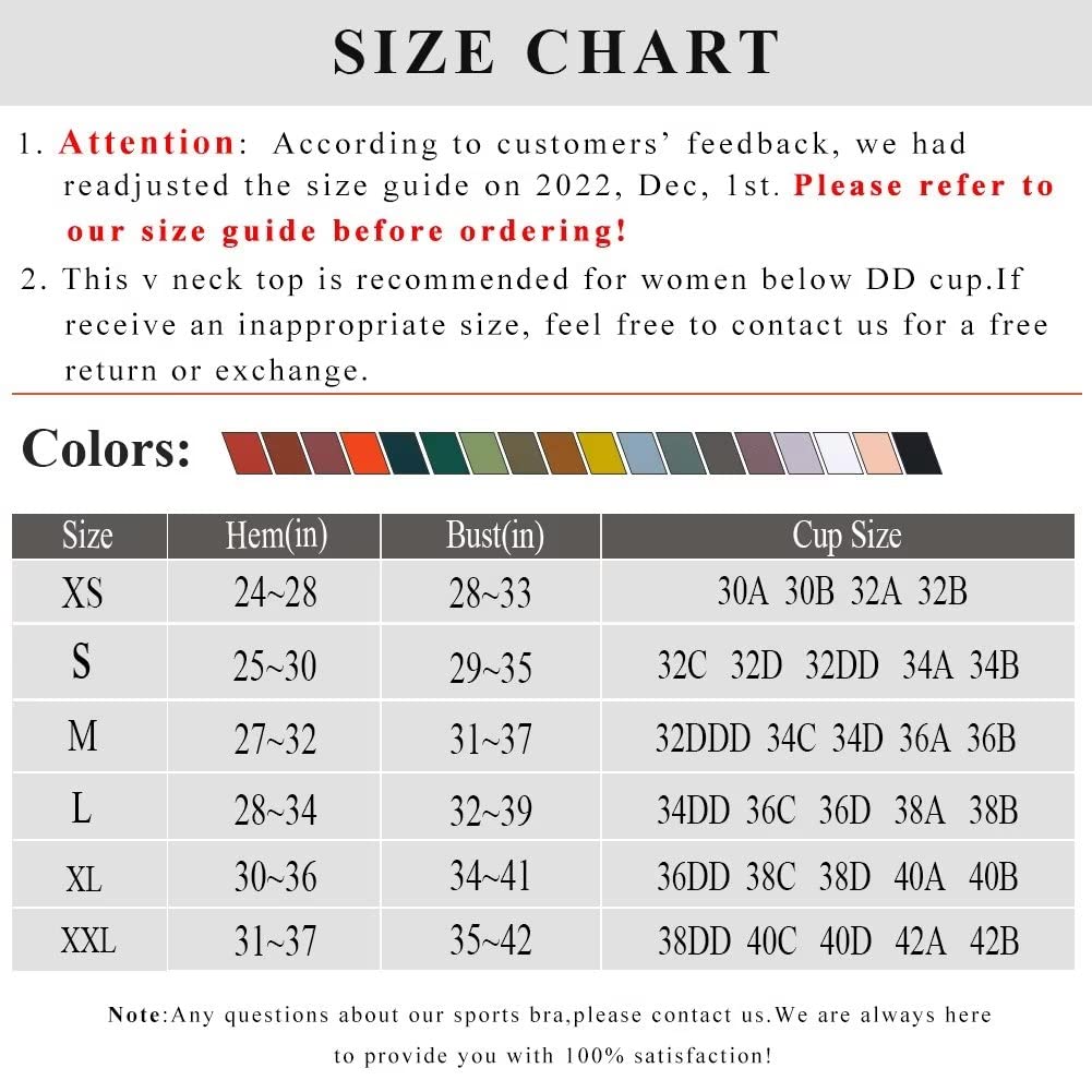V Neck Built in Bra Longline Sports Bras for Women Padded Medium Support Workout Crop Tops for Running Yoga