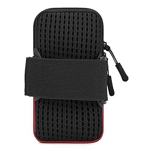 Ubestpak Phone Armband Gym Phone Holder for Arm, iPhone Pouch iPhone Arm Case for iPhone Series, Running Band iPhone Armband Cell Phone Holder for Cell Phone Size Under 6.7inch