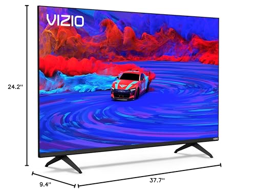 VIZIO 43-Inch M-Series 4K QLED HDR Smart TV with Voice Remote, Dolby Vision, HDR10+, Alexa Compatibility,VRR with AMD FreeSync, M43Q6-J04, 2021 Model