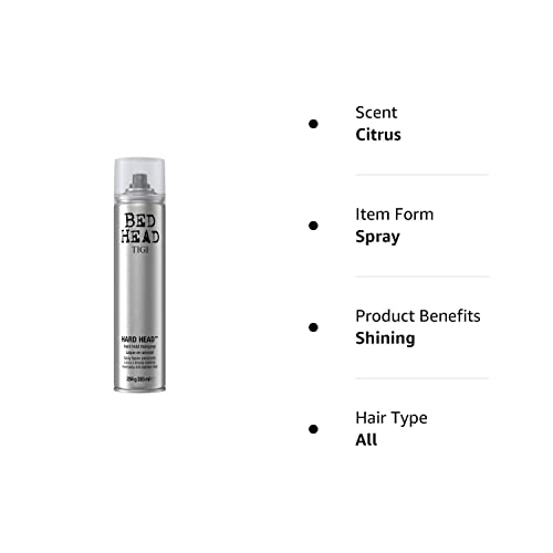 Tigi Bed Head Hard Head Hair Spray, 10.6 oz