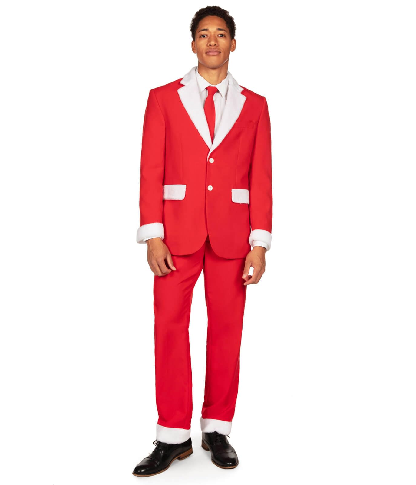 Tipsy Elves Santa Blazer with Tie: 46