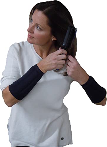 Weighted Compression Arm Sleeve (X-LARGE, 1lb.) - For Strength & Movement Assistance, Compression, Beneficial for Tremoring & Strengthening (PLEASE USE SIZE CHART IN PICS AND VIDEOS BEFORE ORDERING)