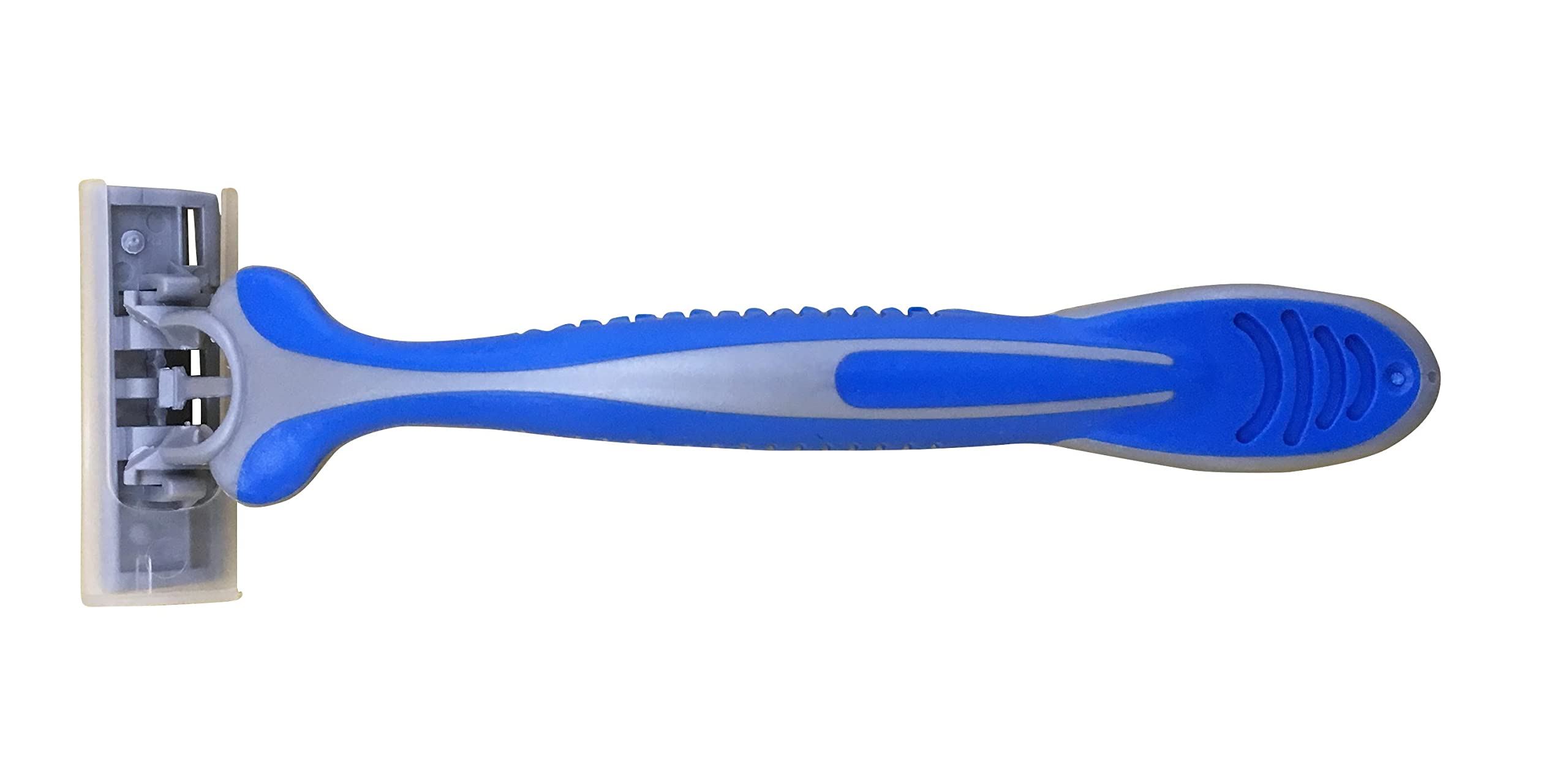US Shave - 100 Triple Blade Shaving Razors - Wholesale Box of 100 Disposable Razors - 3 Stainless Steel Blades w/Teflon Coating - Pivoting Head - Aloe Strip