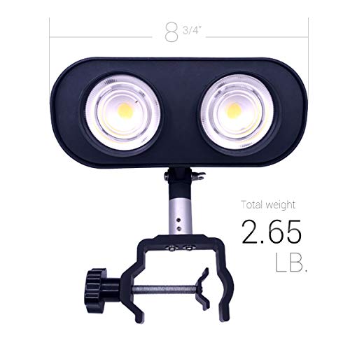 TOTALITE X COB CREE LED Light 60w 6500K Pure White 9400 lm for Gem and Jewelry Gift Trade Show Exhibition Safe
