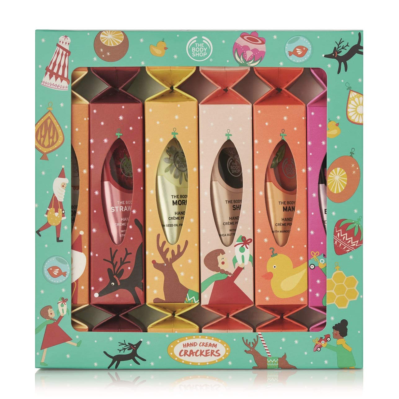 The Body Shop Hand Cream Gift Set, 6 Individually-Packed Moisturizing Hand Creams, Ready To Gift
