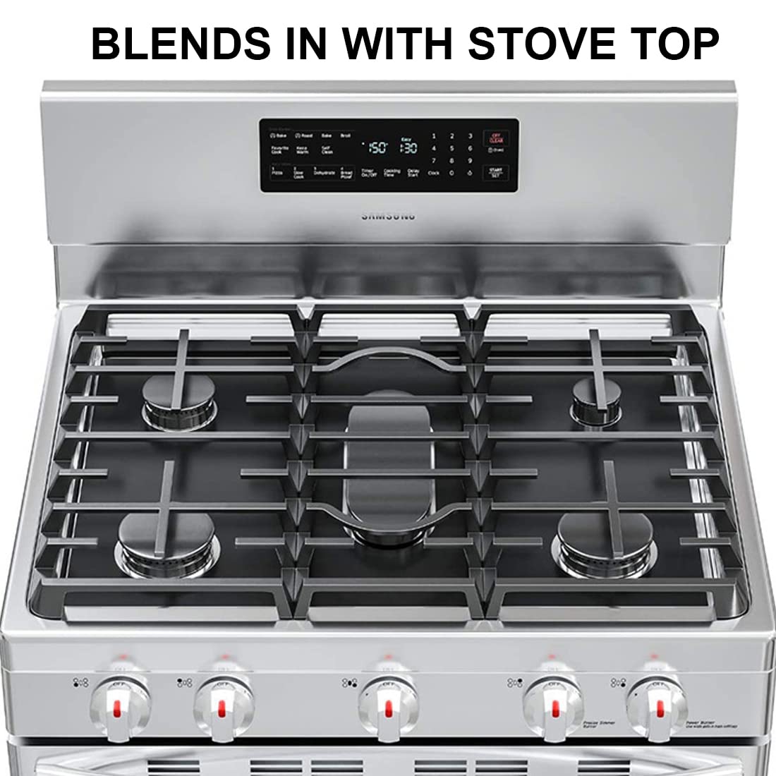 Stove Cover stove top protector, Non-Stick Stove Liner stove gap covers Stove Top Protectors for Samsung Gas stove burner covers，Washable Stove Protector Keep Stove Clean