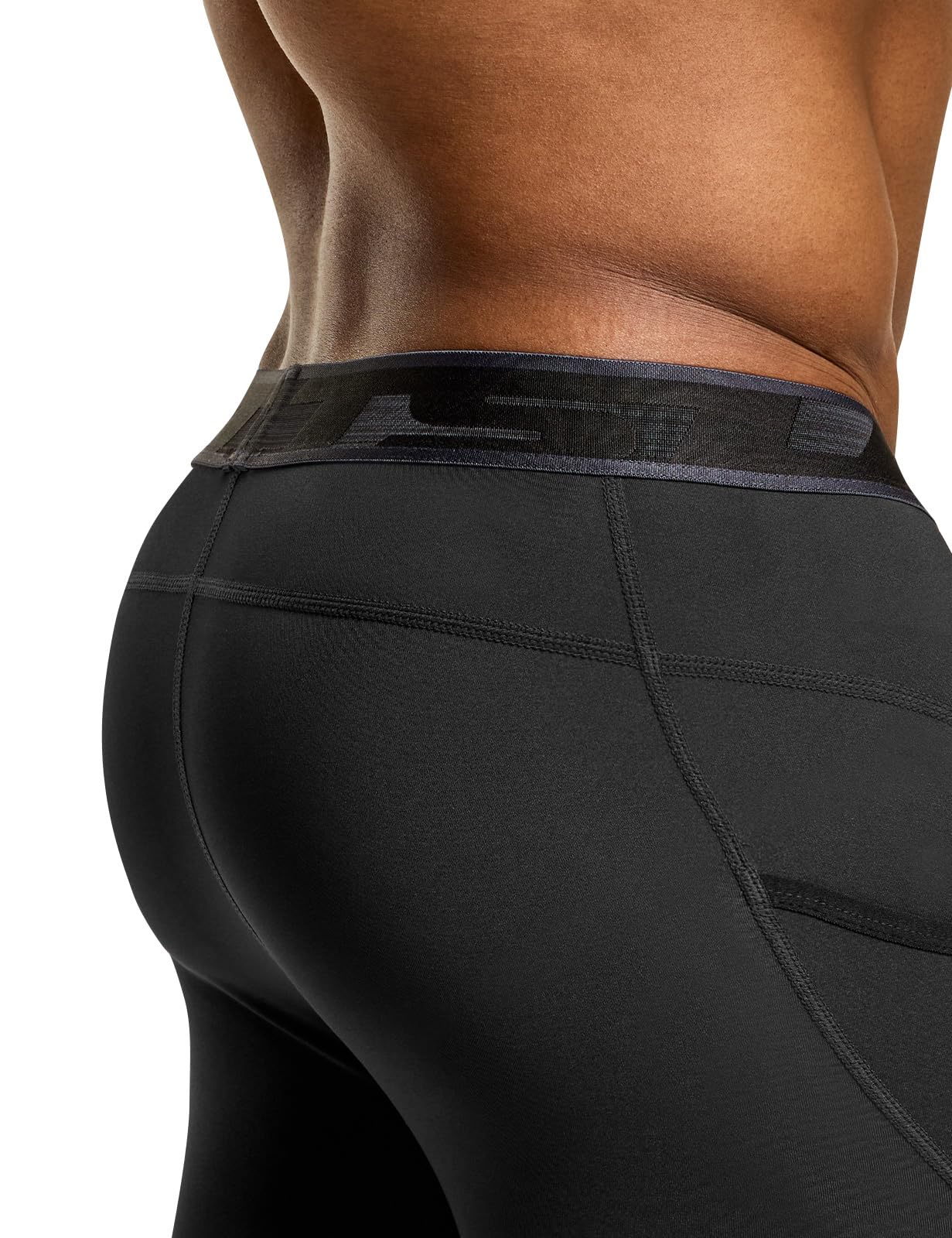 TSLA Men's Athletic Compression Shorts, Sports Performance Active Cool Dry Running Tights, X-Vent Shorts Blue, Large