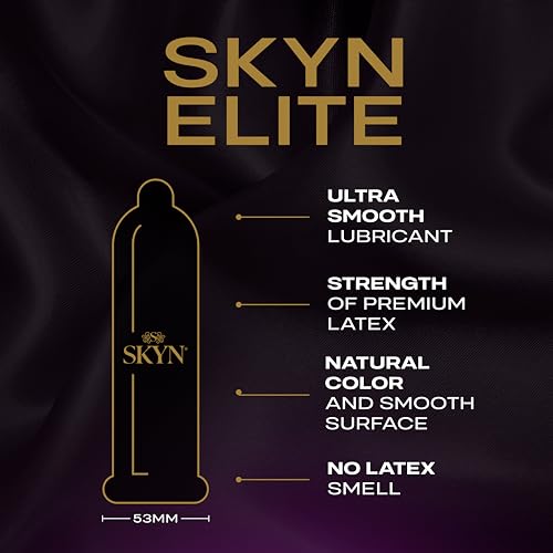 SKYN Elite β 36 Count β Ultra-Thin, Lubricated Latex-Free Condoms