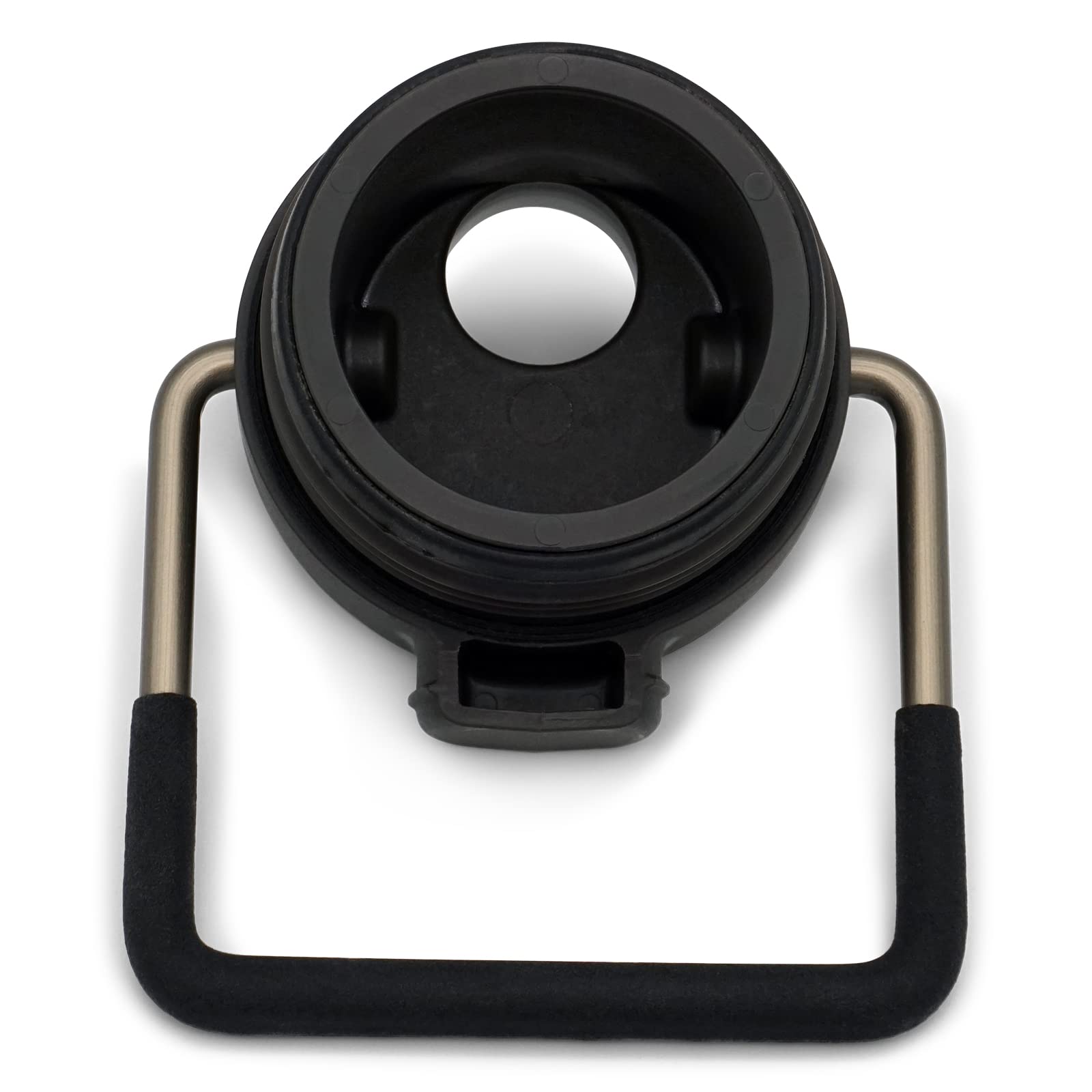TrailKeg Mod-Lid - Fits TrailKeg bottles, Yeti Ramblers - Solid Metal Handle and Cap Keep