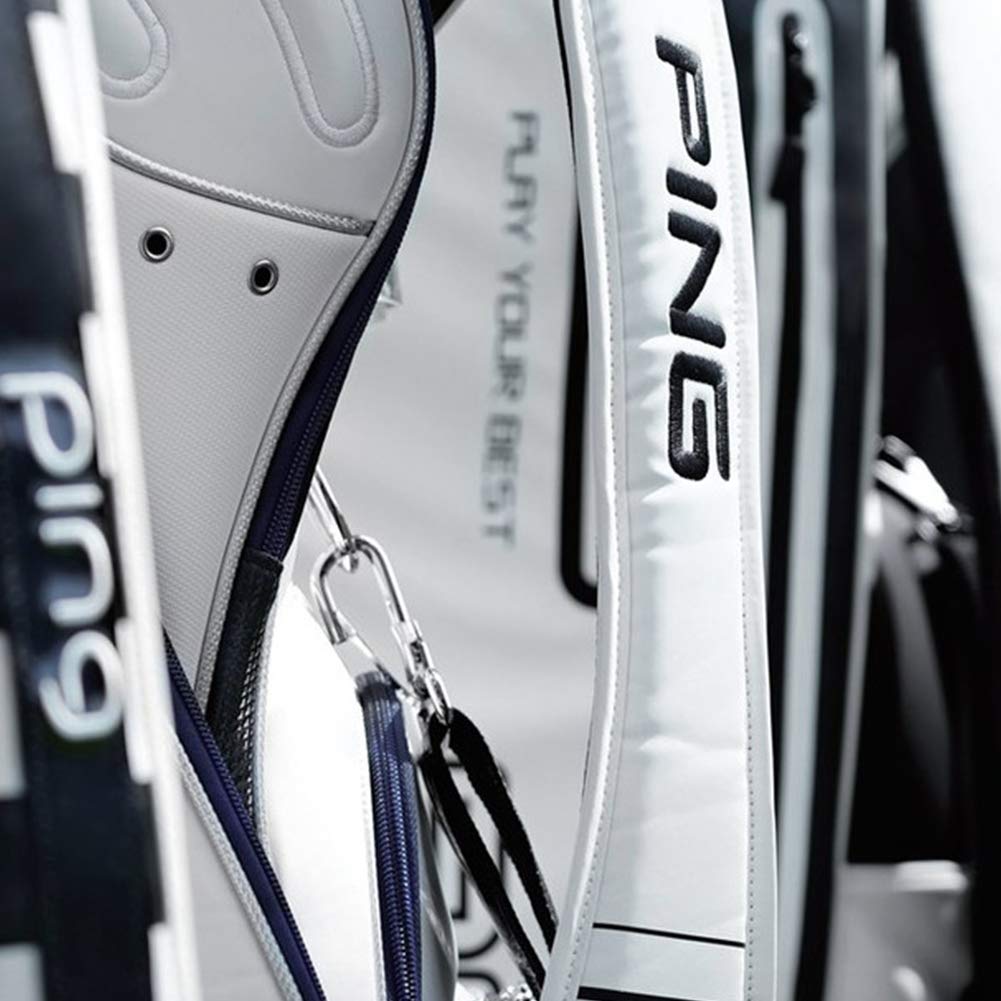 TULGIGS Samyang International Genuine 2021 Ping Sporty Star Wheeled Caddy Bag (WHITE)