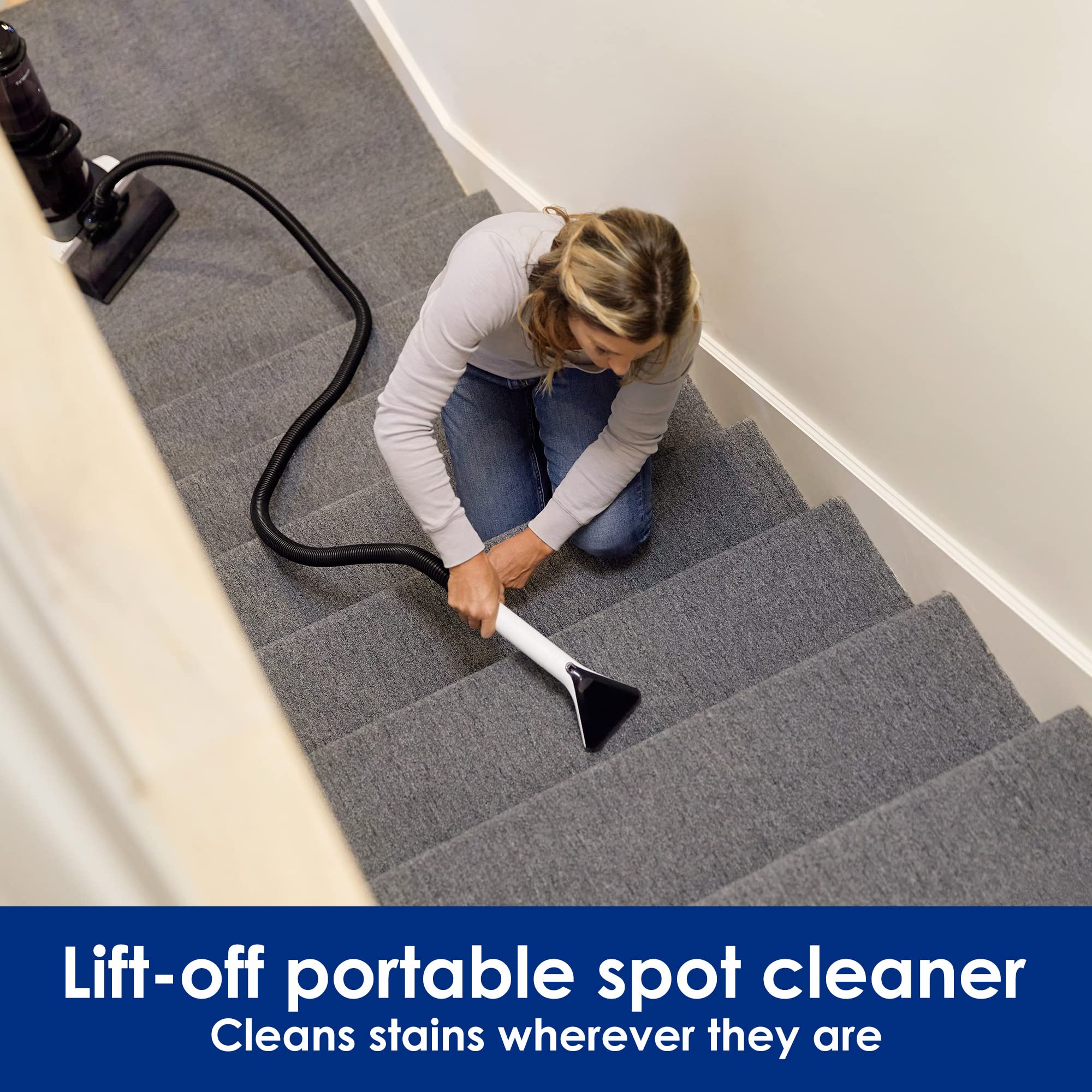 Tineco CARPET ONE Smart Carpet Cleaner Machine, Lightweight Carpet Shampooer and Portable Upholstery Cleaner with LED Display, Pet Carpet Cleaner with App Connection, Voice Prompts