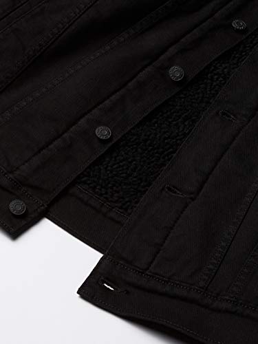 Signature by Levi Strauss & Co. Gold Men's Signature Sherpa Lined Trucker Jacket, Gothic, X-Large