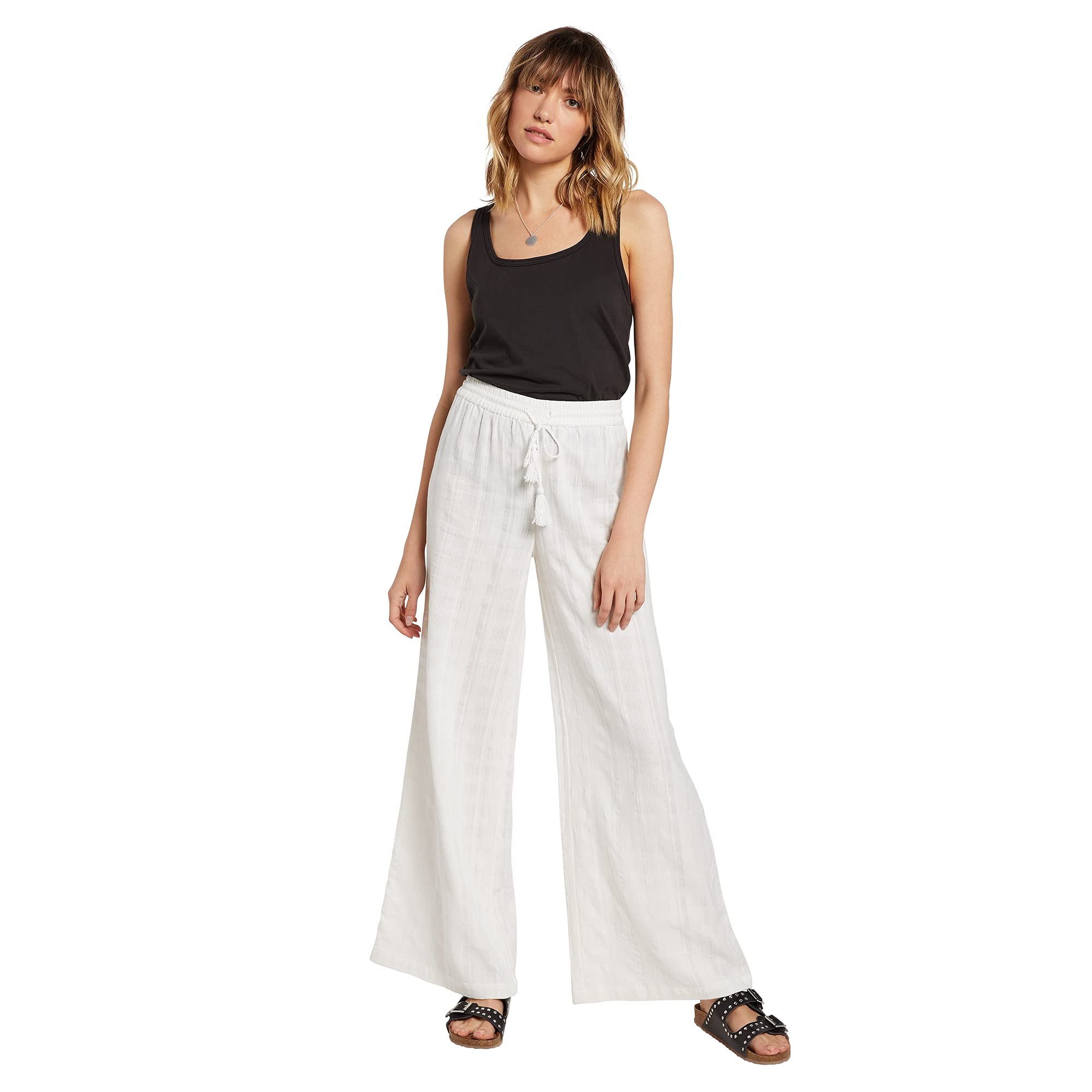Volcom Women's Sun Spent Beach Pant, Star White, M