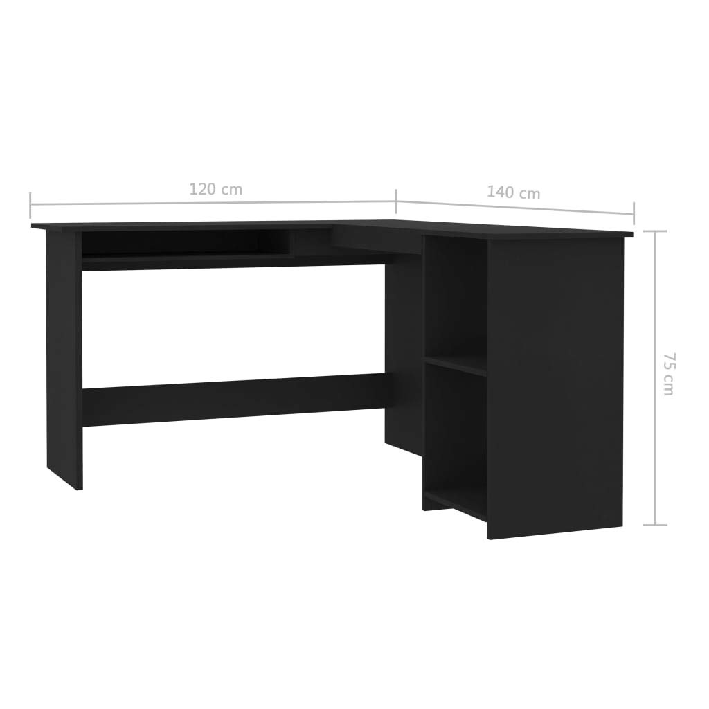 ZQQLVOO Computer Desk Workstation with Pull Out Keyboard Tray, L-Shaped Desk, Computer Corner Desk, Home Gaming Desk, Office Writing Workstation, Sonoma Oak 47.2"x55.1"x29.5" Chipboard