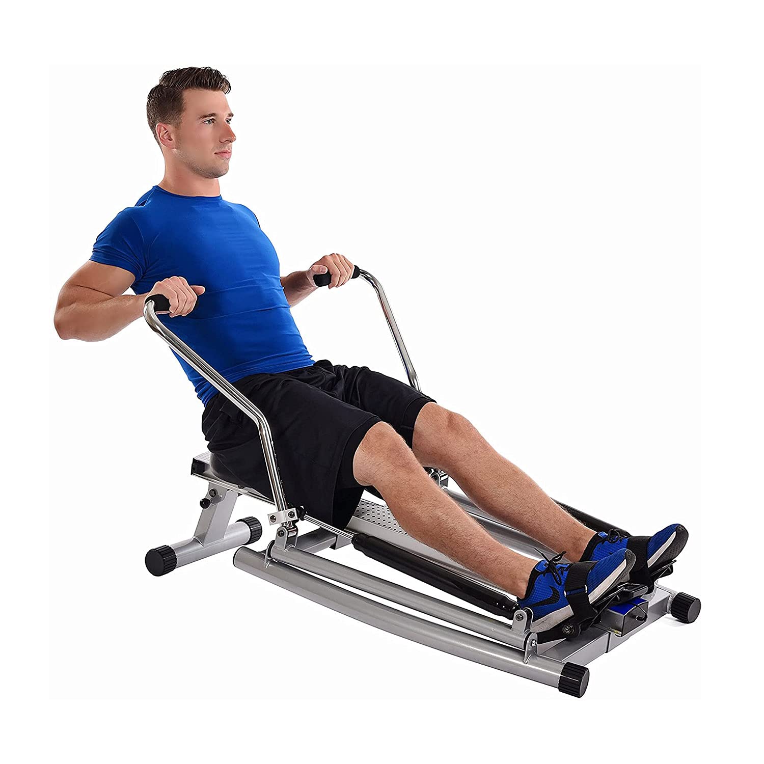 Stamina 35-1215 Orbital Rowing Machine with Free Motion Arms - Smart Workout App, No Subscription Required