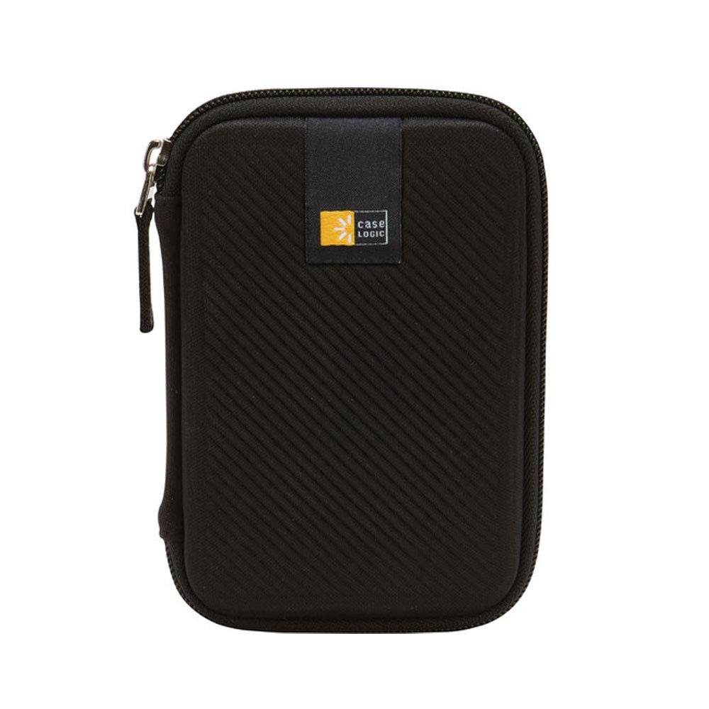 WD 4TB My Passport USB 3.0 Gen 1 Slim Portable External Hard Drive (2019, Black) + Compact Hard Drive Case (Black) (4TB, Black)