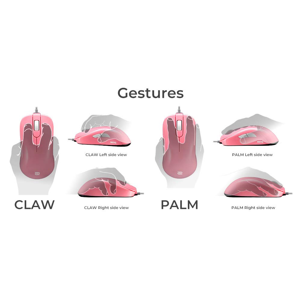 ZOWIE S1 Divina Version Mouse for e-Sports, Pink