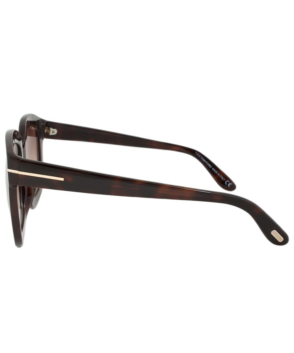 Tom Ford FT0279 Women's Christophe Sunglasses Frame, Dark Havana, 53-23-140