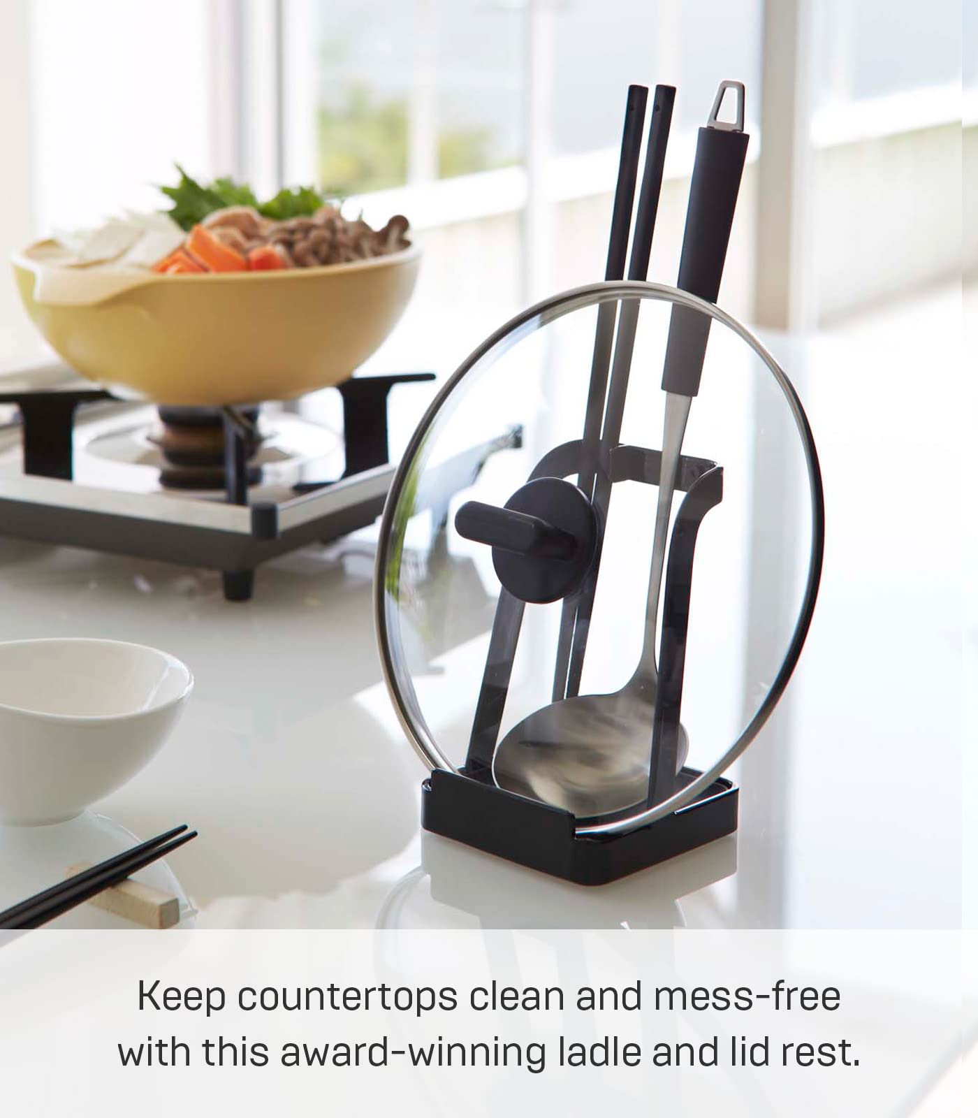 Yamazaki Home Kitchen Utensil Holder and Eco Stand Bundle (2249, 6785)