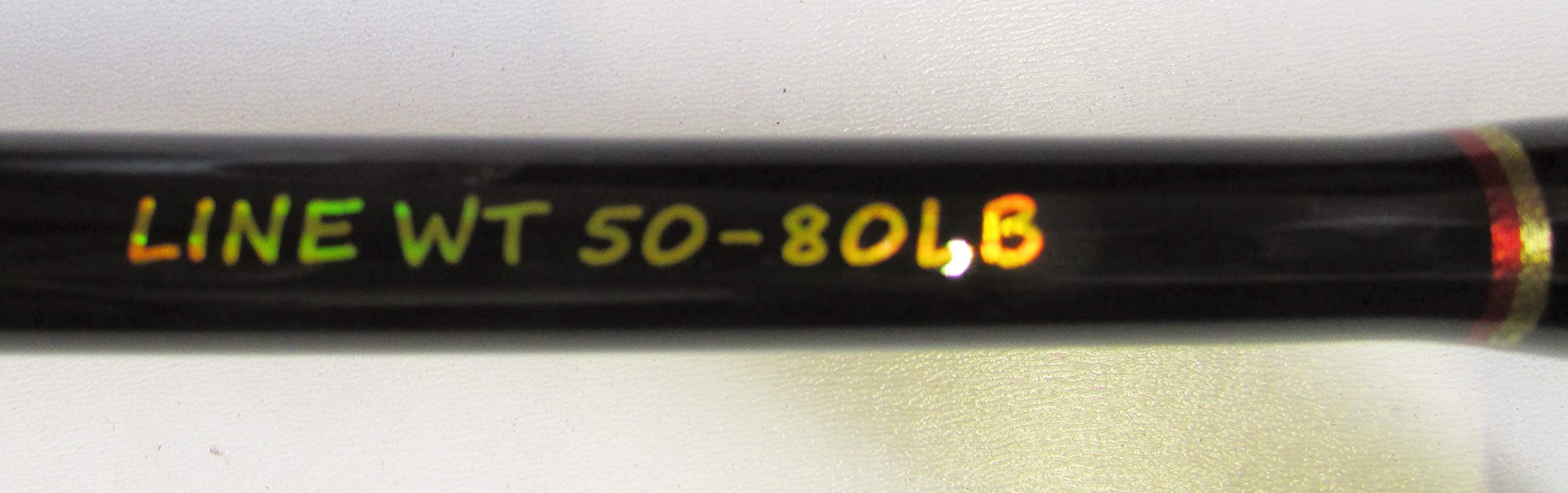 Xcaliber Marine Goliath Series 50-80lb Saltwater Trolling Rod (Red & Gold)