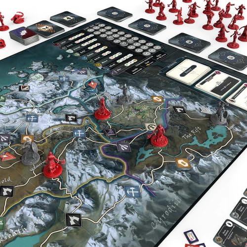 The Elder Scrolls V: Skyrim – The Adventure Game | Dungeon Crawling Strategy Board Game for Adults and Teens | Ages 14+ | 1-4 Players | Avg. Playtime 60-120 Minutes | Made by Modiphius Entertainment