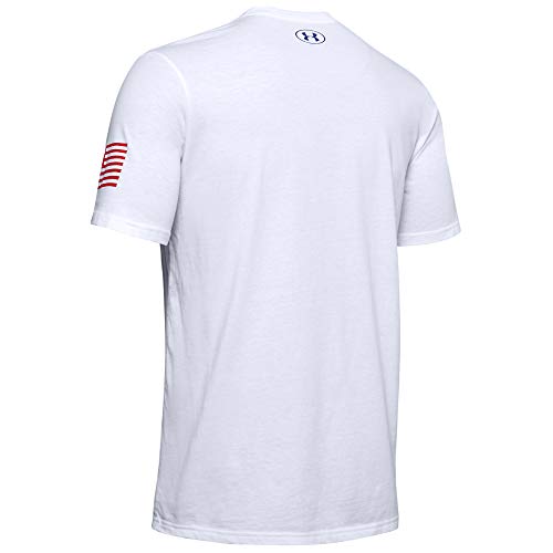 Under Armour Men's UA Freedom Logo T-Shirt SM White